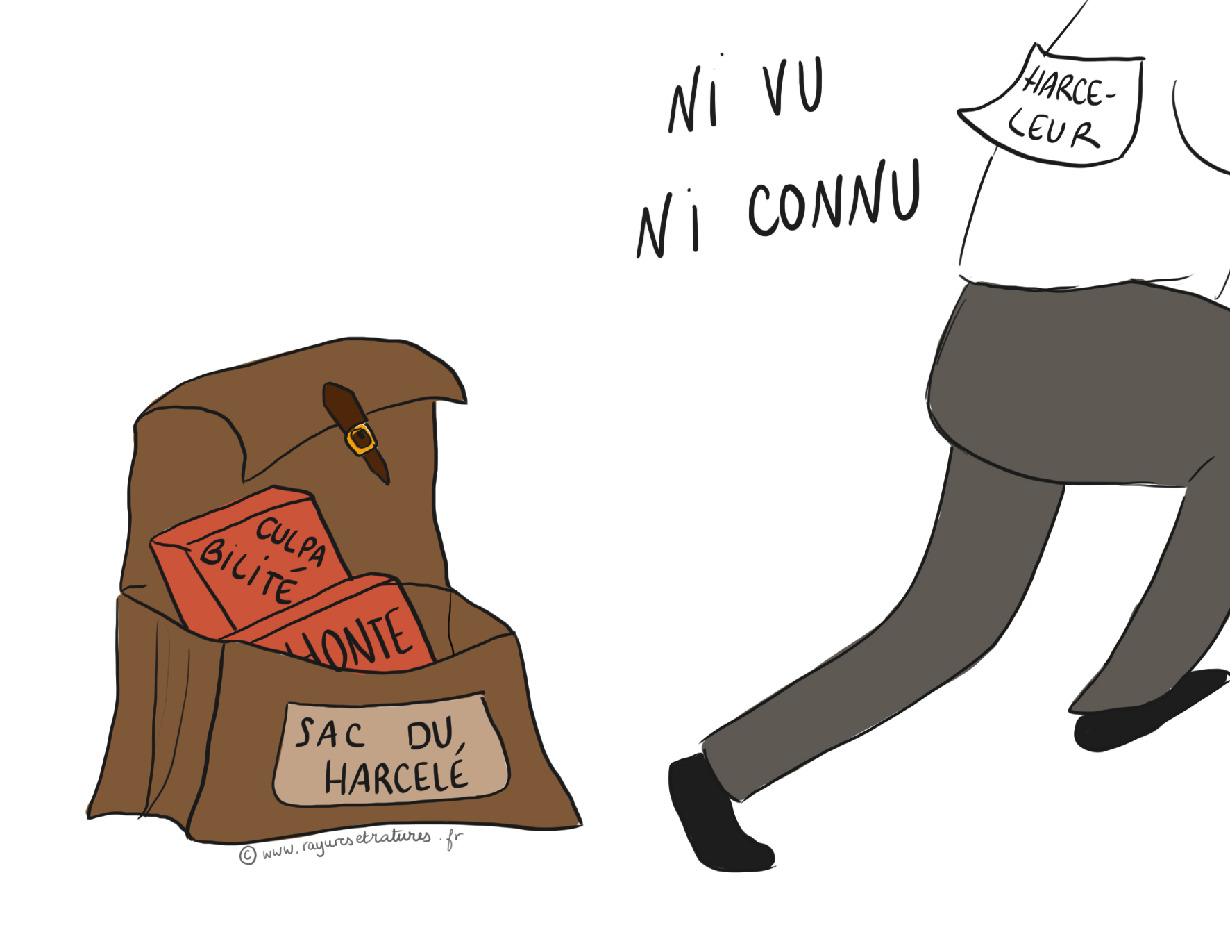 La harcèlement - partie 1 - Rayures et Ratures